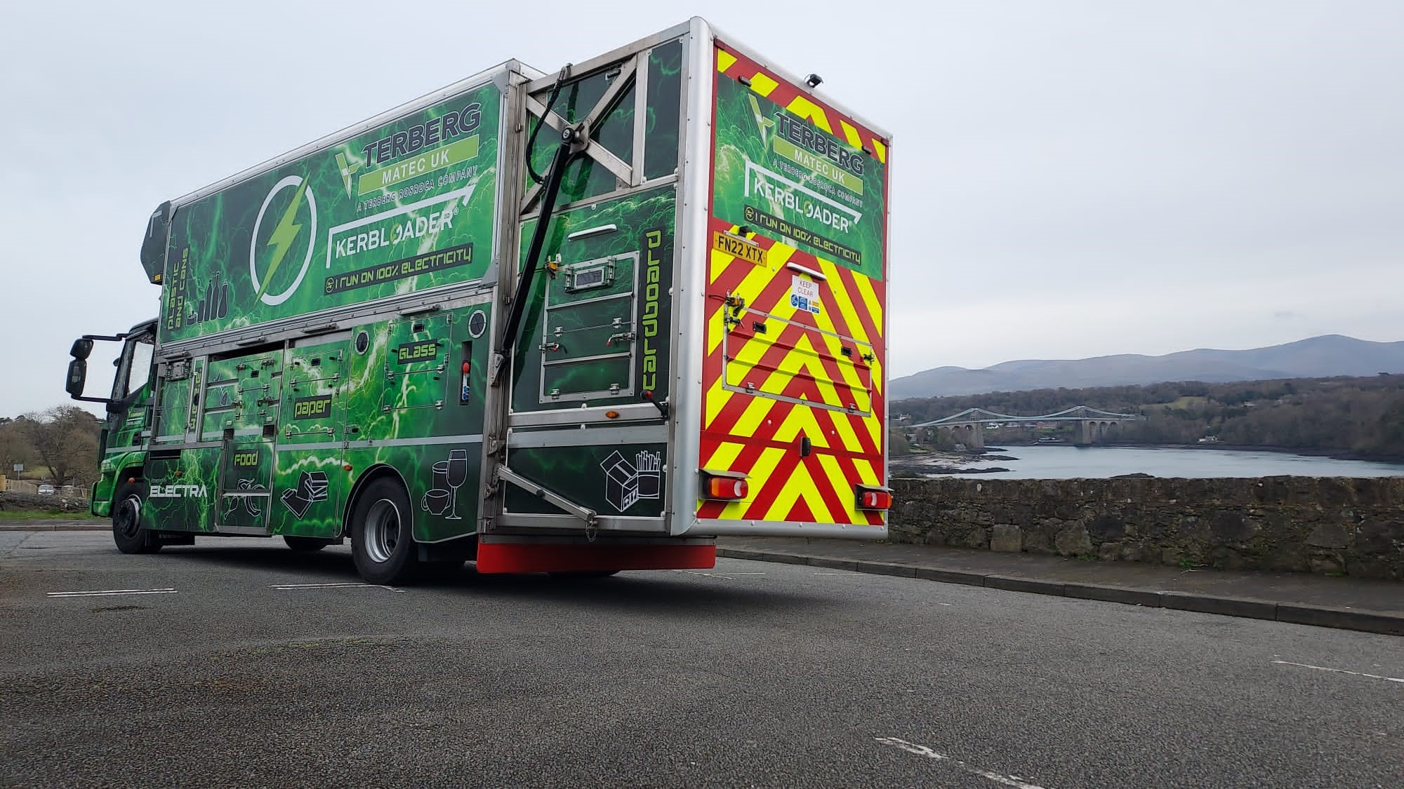 Anglesey trials new electric vehicles for recycling collections