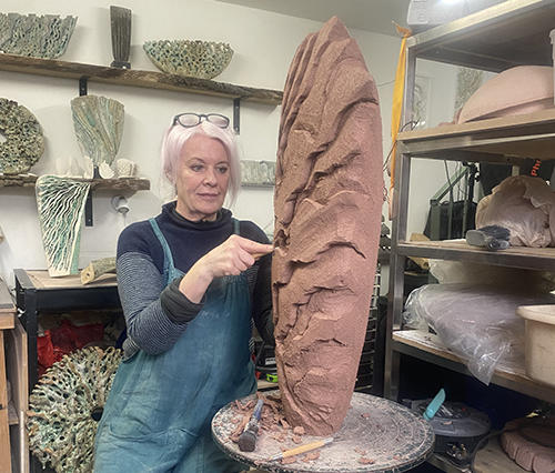 Four Painters and a Sculptor at Oriel Môn