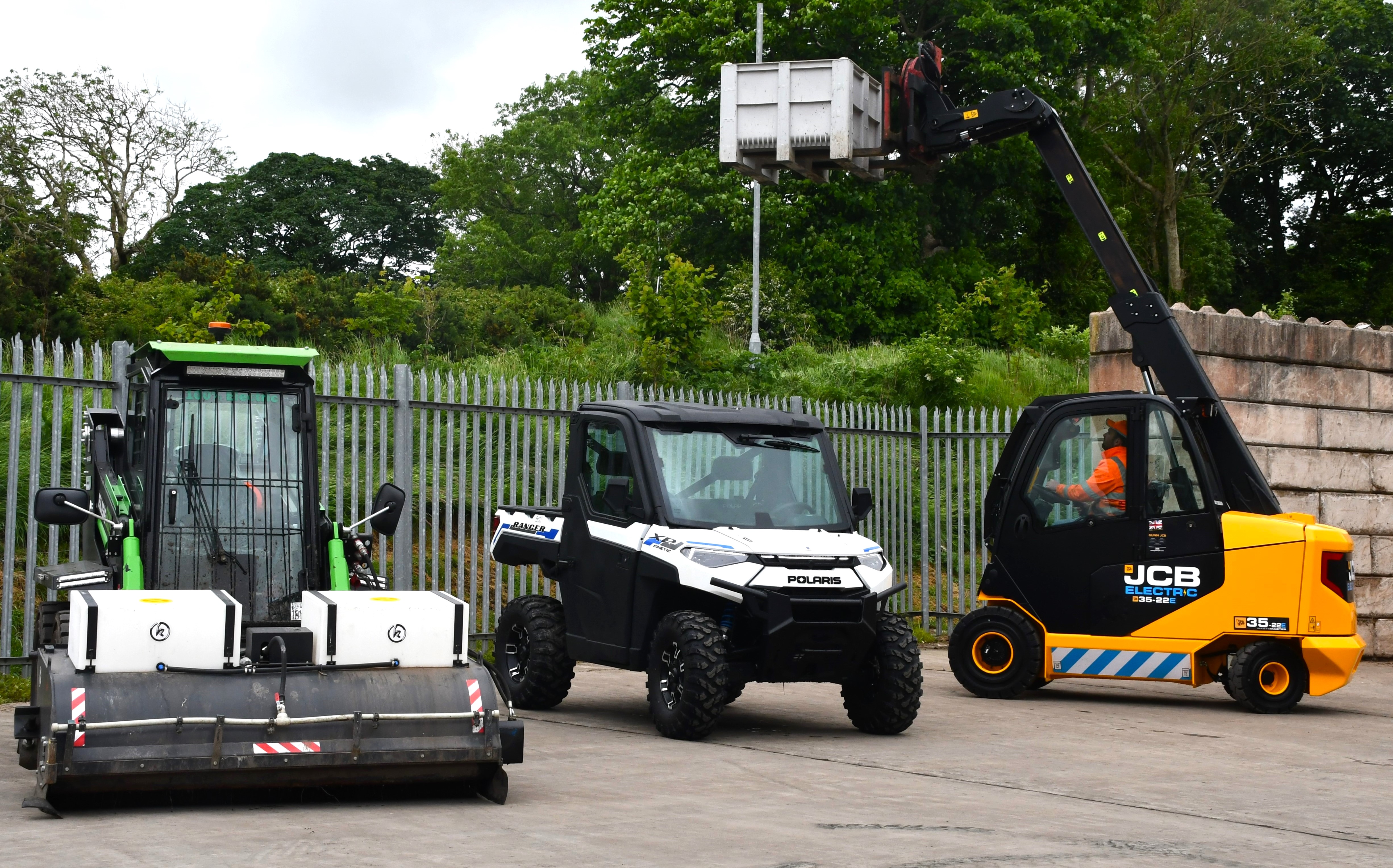 Further trials for new electric recycling collection vehicles